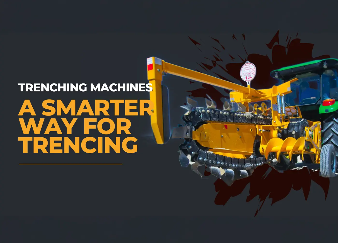 Trenching Machine for Sale - Buy Now - Trenching Machines Manufacturers